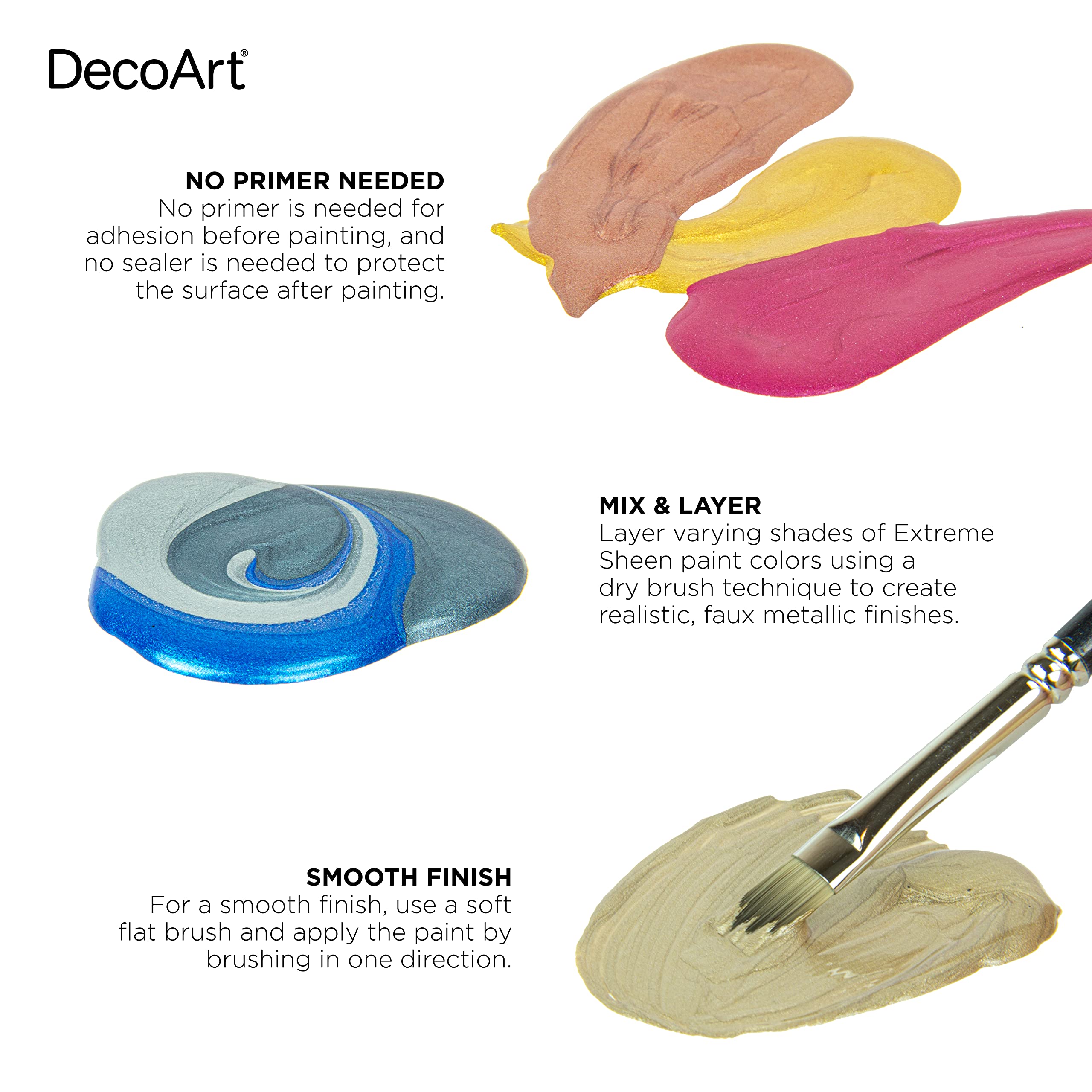 DecoArt Extra Sheen Paint - Aquamarine - 2 fl oz