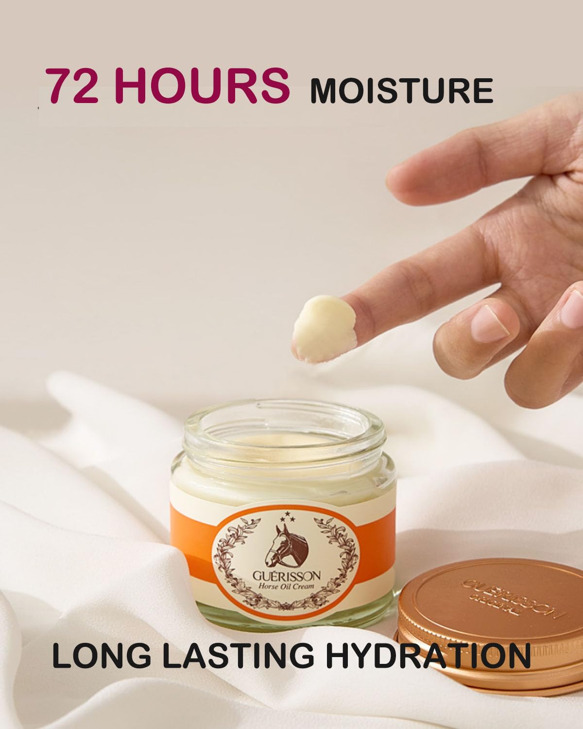 GUERISSON 9 Complex Cream 2.0 oz (70g), Long lasting Hydration, Moisturizing Cream, K Beauty Skin Care, Lifting Skincare, Horse Oil Rejuvenating, Skin Moisturizer, Moisturizing Face Cream