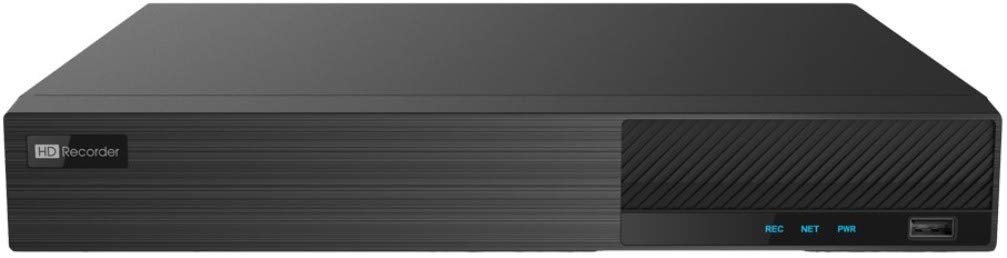 Titanium ED8216H5-F 16-Channel 4K TVI/AHD/CVI Hybird Digital Video Recorder, Cortex A9 CPU, Embedded Linux OS, 32/96Mbps Bandwidth, HDMI/VGA/CVBS, Audio/Alarm, 2 SATA, 1 eSATA