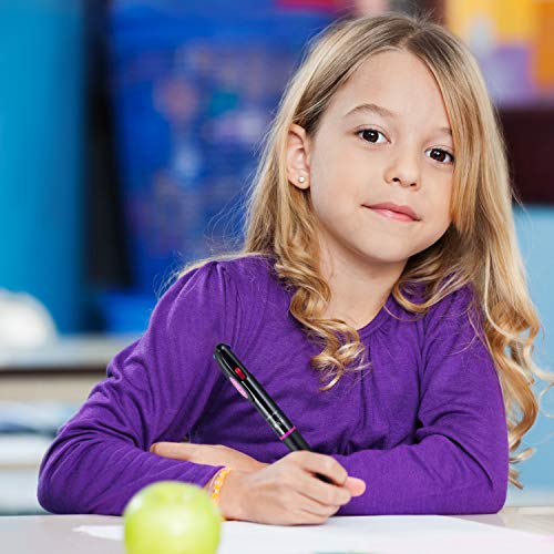 favide 20 Pack 0.7mm 4-in-1 Multicolor Ballpoint Pen,4-Color Retractable Ballpoint Pens for Office School Supplies Students Children Gift