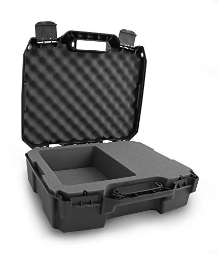CASEMATIX Hard Shell Travel Case Compatible with Meta Quest 3S, Meta Quest 3 and 2 VR Headset - Fits 256GB, 128GB and 64GB Models with Custom Compartments for Accessories Like Controllers and Cables