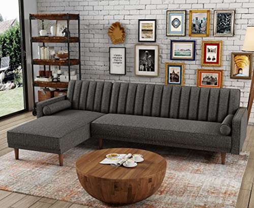 Gold Sparrow Sonoma Sectional, Charcoal