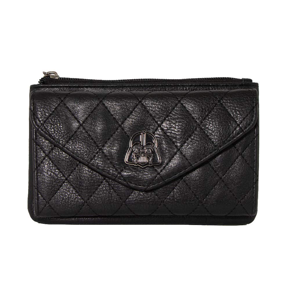 Buckle Down Star Wars Wallet, Detachable Coin Purse and Wallet, Darth Vader, Vegan Leather