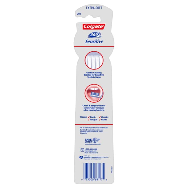 Colgate Tb 360 Enamel Hea Size 3ct Colgate Toothbrush 360 Enamel Health 3ct