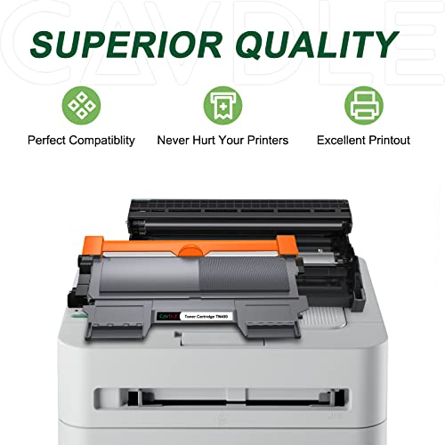 CAVDLE Compatible Toner Cartridge and Drum Unit Set Replacement for Brother DR420 and TN420 Work with Brother HL-2270DW HL-2280DW HL-2230 HL-2240 MFC-7360N MFC-7860DW DCP-7065DN IntelliFax 2840 3Packs