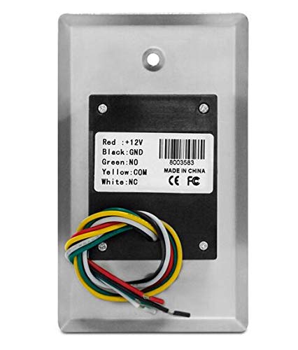 LBS Touchless No Touch Door Infrared Sensor Exit Button Switch for Access Control Systems Gates and Garage Openers