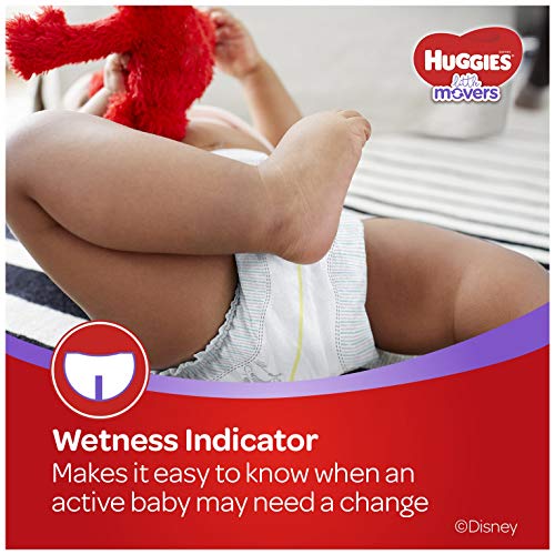 Huggies Little Movers Baby Diapers, Size 3 (66 Count)