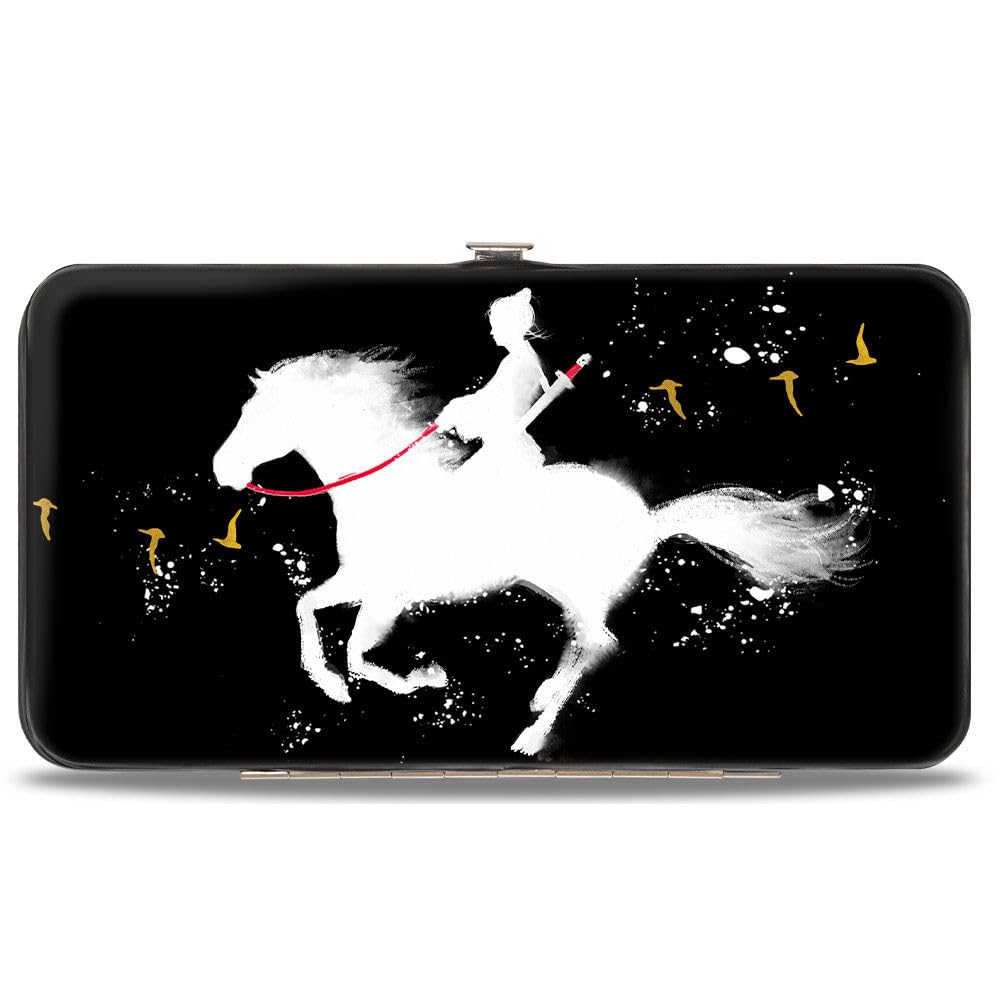 Buckle-Down Women's Hinge Wallet-Mulan, 7" x 4"