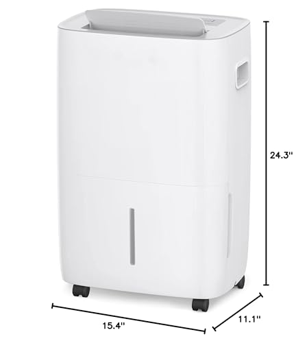 Dehumidifiers for Home, Dehumidifier with Pump for 5000 Sq. Ft, Dehumidifiers for Home Large Room, 14.8-Pint Water Tank, Continuous Drainage Bedroom Bathroom