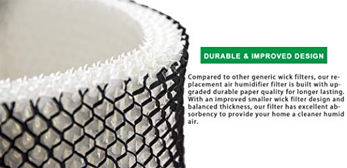 6 Pack Replacement Filters Compatible with Holmes & Sunbeam Humidifier Filter A,HWF62 HWF62CS HWF62D