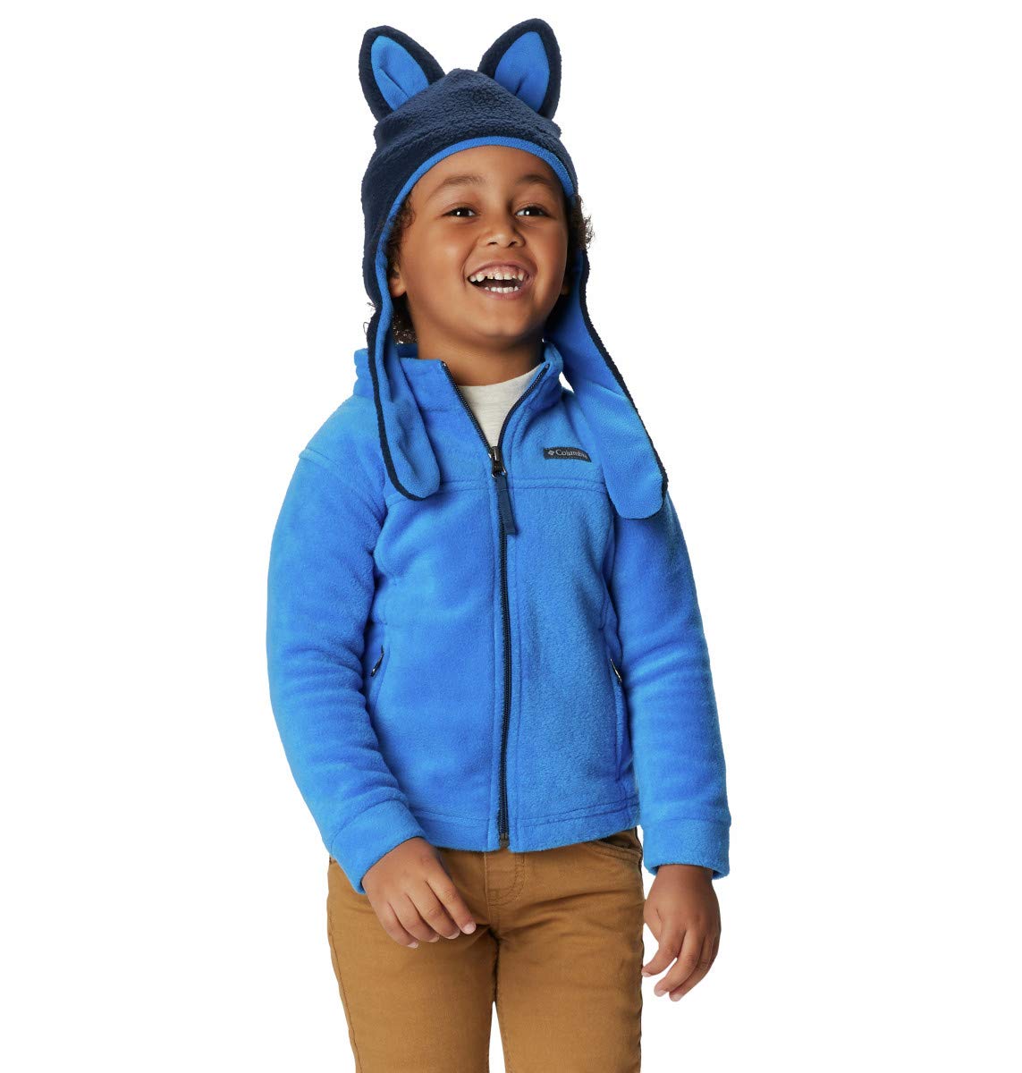Columbia Toddler Boys Steens Mt II Fleece, Super Blue, 2T