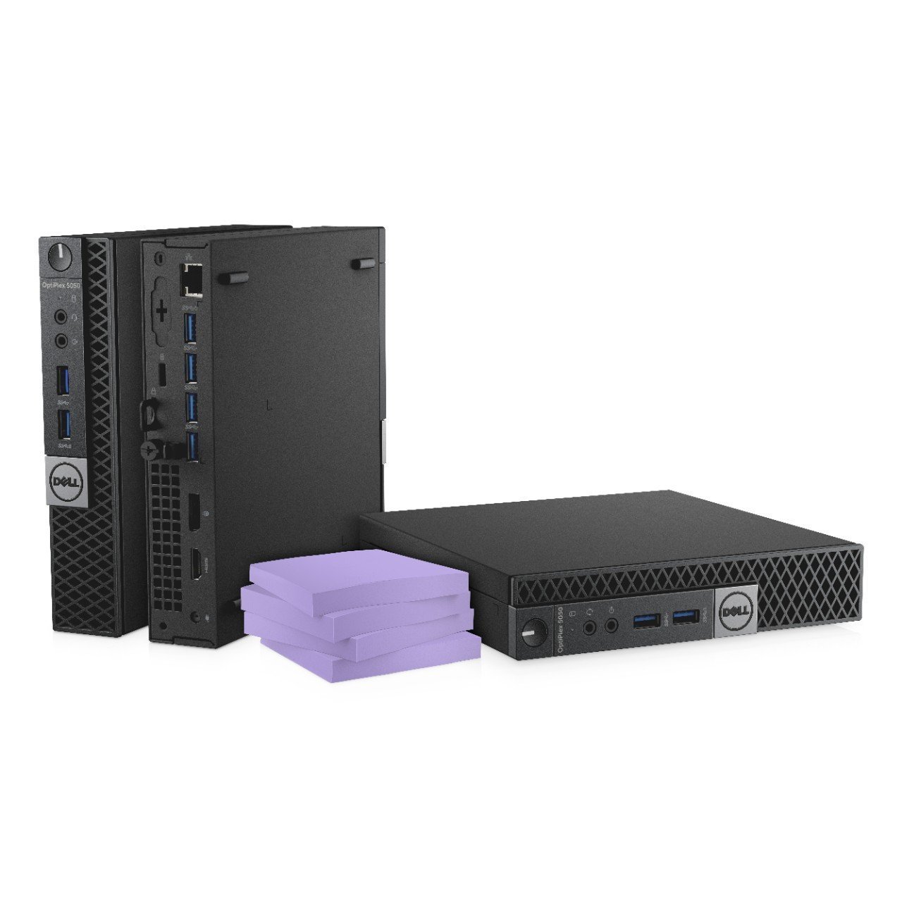 Dell 88C5K OptiPlex 5050 Micro Desktop PC with Intel Core i5-7500T, 8GB RAM, 128GB SSD, Black