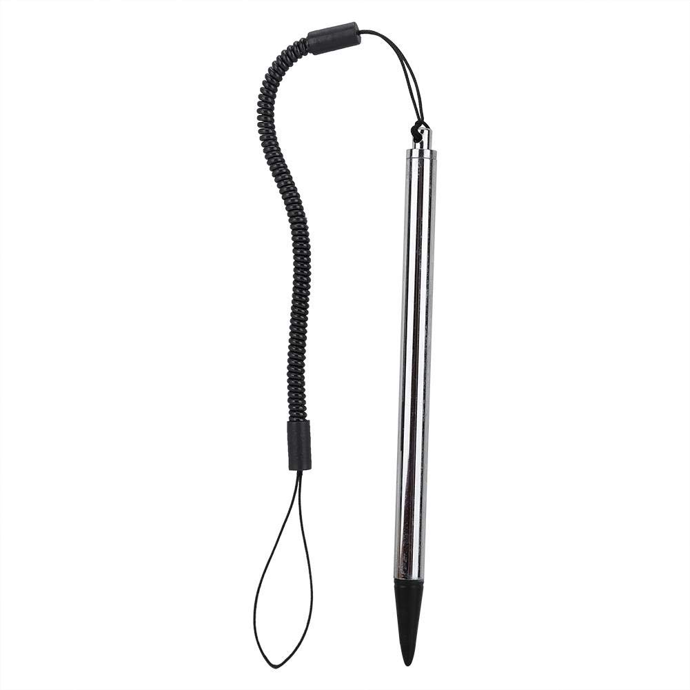 Resistive Pen, High Sensitivity Precision, Universal Pen for, Touch Painting Pen with Spring Rope(Silver)
