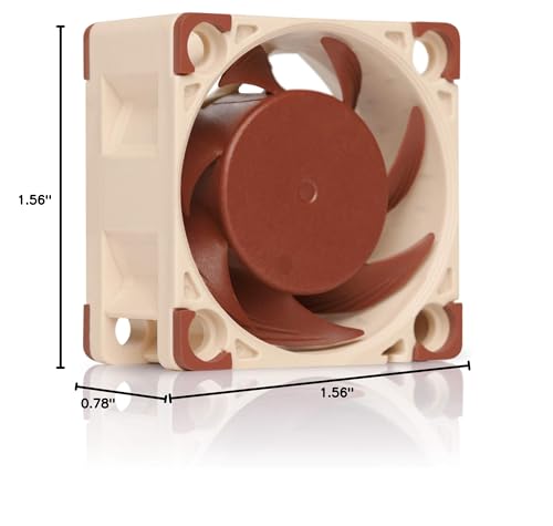 Noctua NF-A4x20 PWM, Premium Quiet Fan, 4-Pin (40x20mm, Brown)