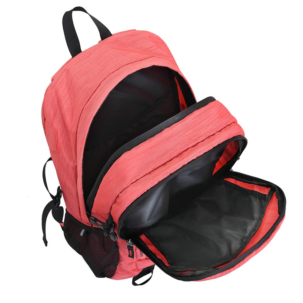 40L Lightweight Waterproof Hiking Backpack, Outdoor Sport Travel Daypack for Camping Climbing Skiing Cycling (Red)