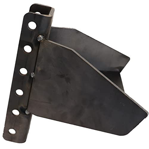 Shocker Hitch Vertical Channel Weld On Tongue Adapter for Trailer A-Frames, Components Only - 2 Sides, Base & Vertical Channel