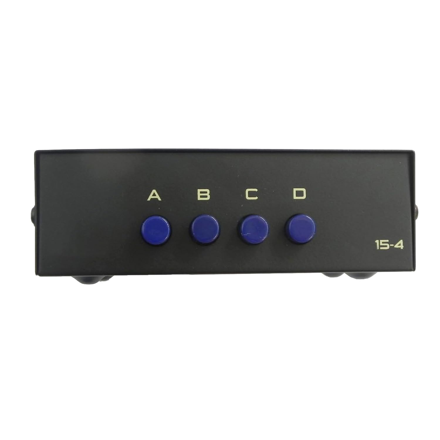 DEEIRAO VGA Switch Box, 4 Port 15 Pin Female (4 in 1 Out) Resolution up to 1920x1440 Signal Splitters for Electronic Apparatus PC Computer Monitor