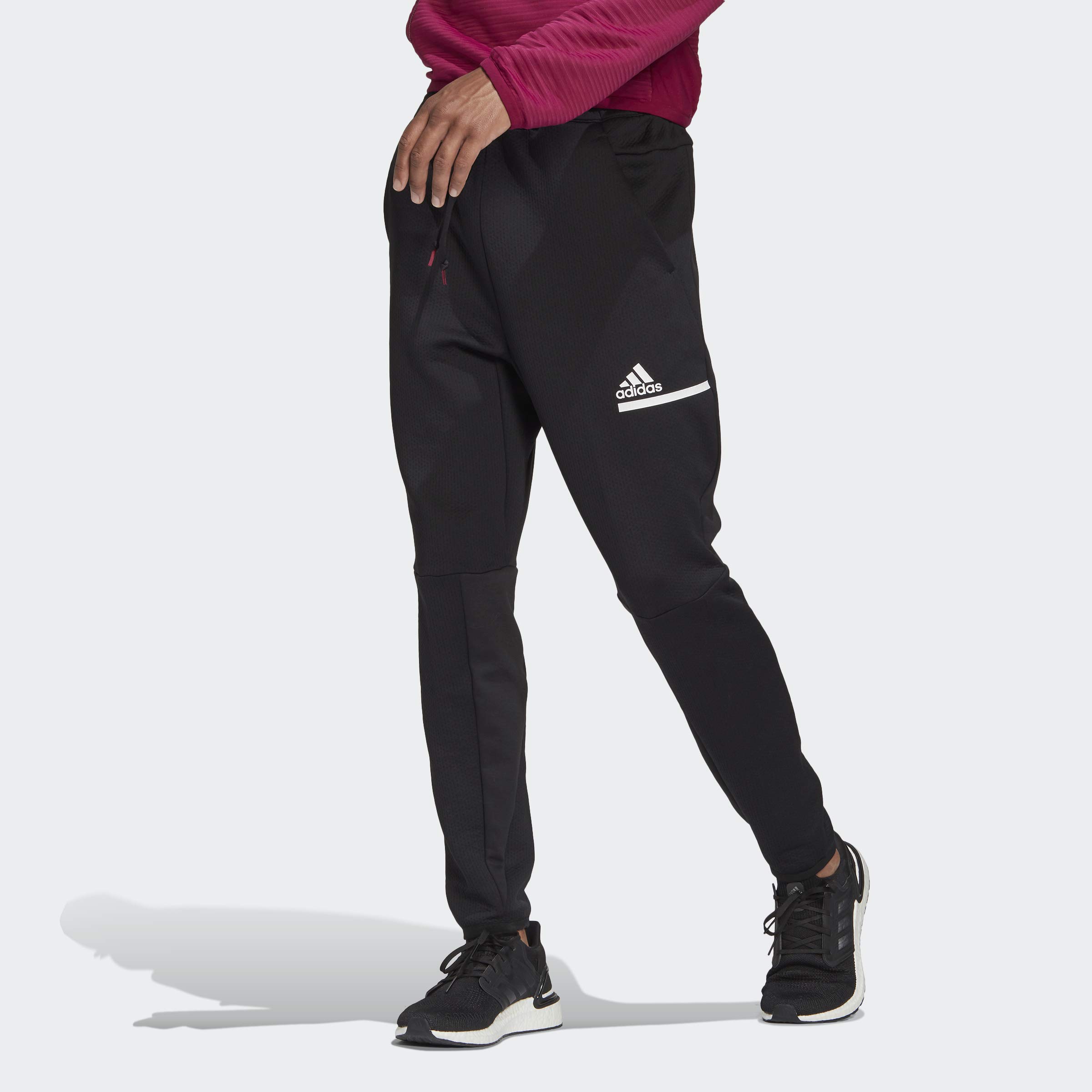 adidas Men's Z.N.E. AEROREADY Pants, Black, M