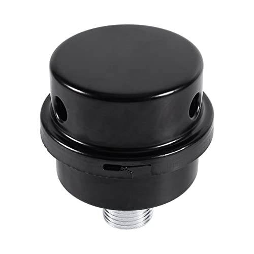 Air Compressor Silencer Filter, Metal Air Compressor Intake Filter Sound Muffler Silencer 20mm Thread (1/2"PT 20mm)