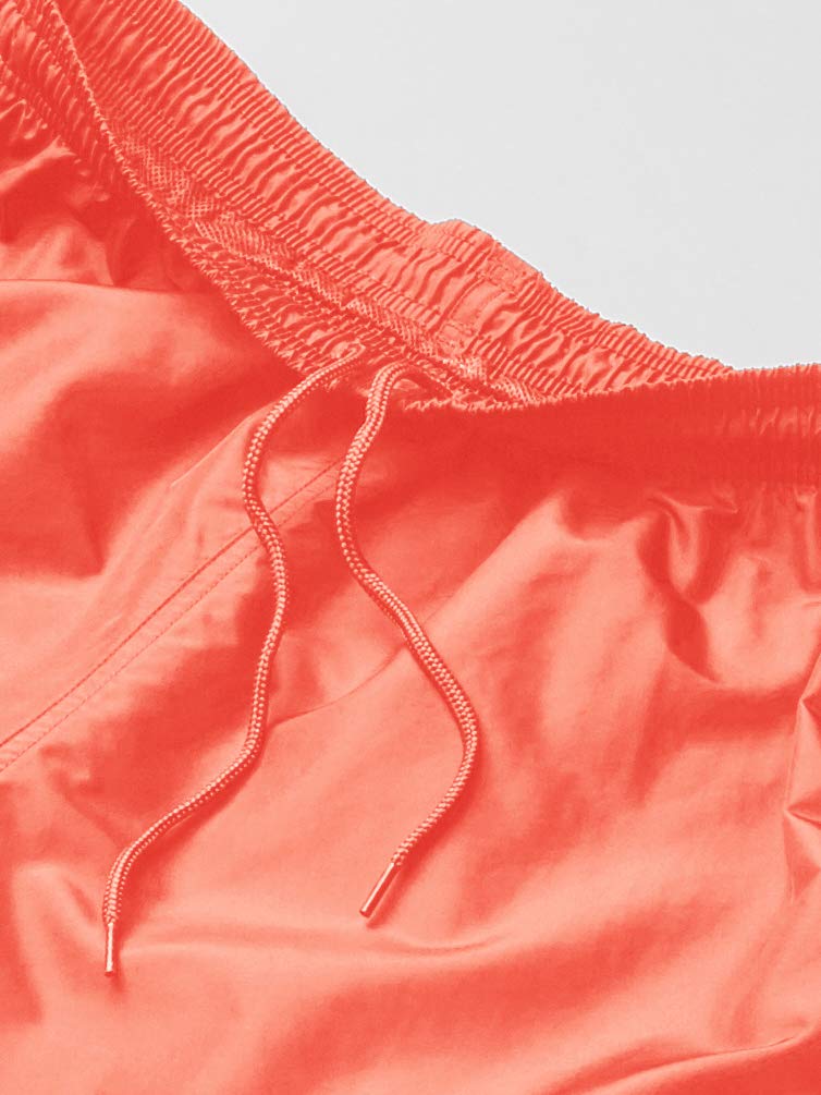 adidas mens CLX Solid Swim Shorts Signal Pink Medium