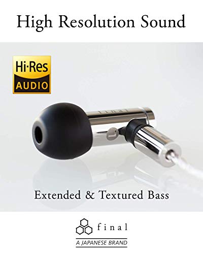 Final E5000 High Resolution Sound Isolating In-Ear Headphones Earphones