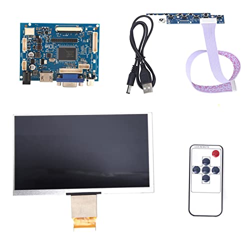 7 Inch Display for R 7 Inch LCD Tft Display 1024 * 600 Hdmi Vga Monitor Sn Kit for Raserry Pi 3/2