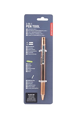 Kikkerland 4356 3-in-1 Pen Tool, Copper
