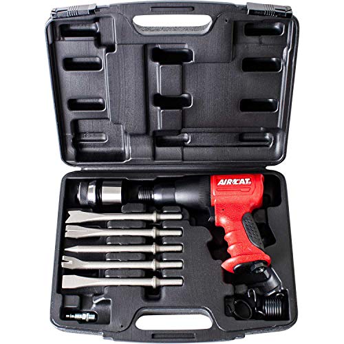 AIRCAT Pneumatic Tools 5100-A: .401-Inch Shank Composite Medium Stroke Air Hammer 3,000 BPM - Kit