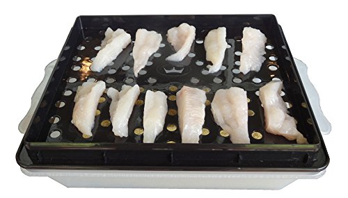 King Kooker 1113BK Plastic Breader Box with Sifter, One Size, Multi