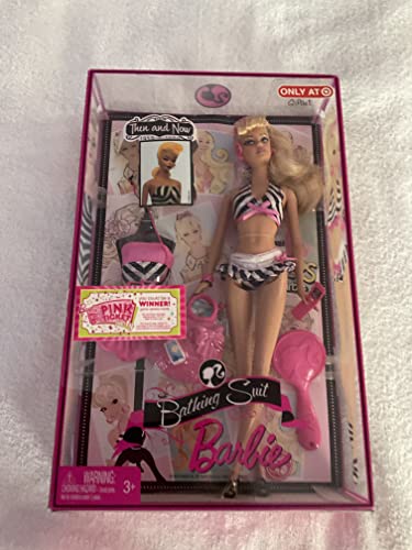 Barbie in Bathing Suit - Then and Now 1959-2009