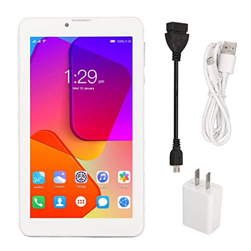 7 Inch Tablet, Tablet 32GB 2GB RAM 32GB ROM 1280x800IPS HD Display Support Multi Languauge for Amusement (US Plug)