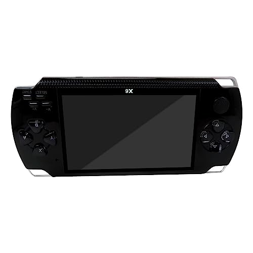 4.3'' Retro Portable Mini Handheld Video Game Console 8GB 128-Bit LCD Kids Color Game Player Built-in 10000 Games(Black), US Ship