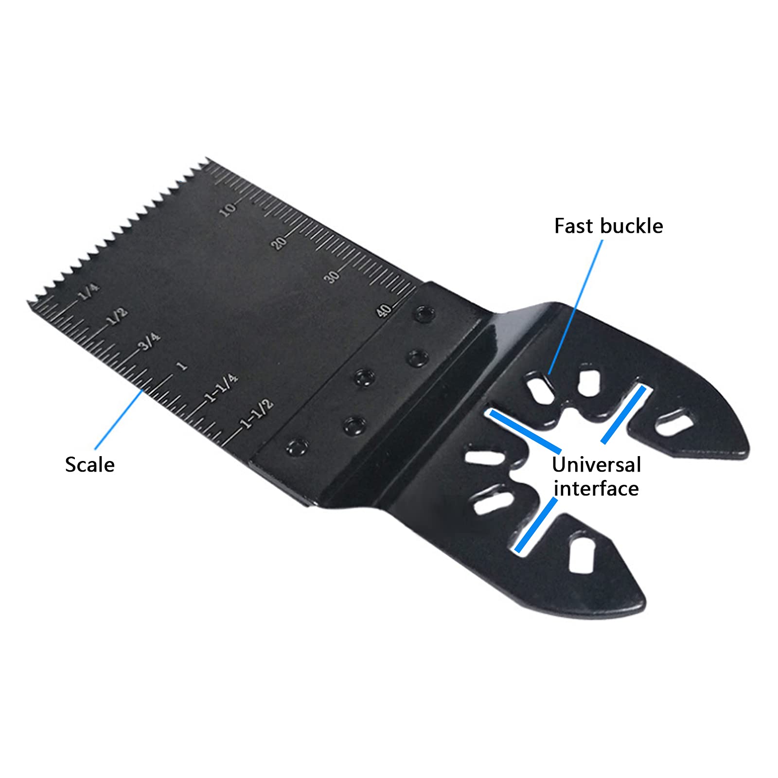 71 Piece Oscillating Tool Blades, Assorted Oscillating Saw Blades Multi-Tool Quick Release Wood & Metal Saw Blades Fit for Multimaster, Bosch, Makita, Rockwell, Ryobi, Craftsman, Ridgid