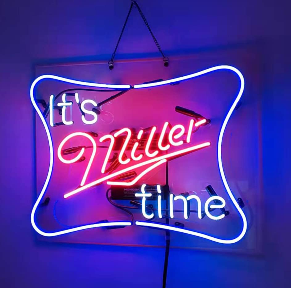 Beer Neon Signs For Home Bar Pub Man Cave Recreation Room Home Room Garage Display 19x15