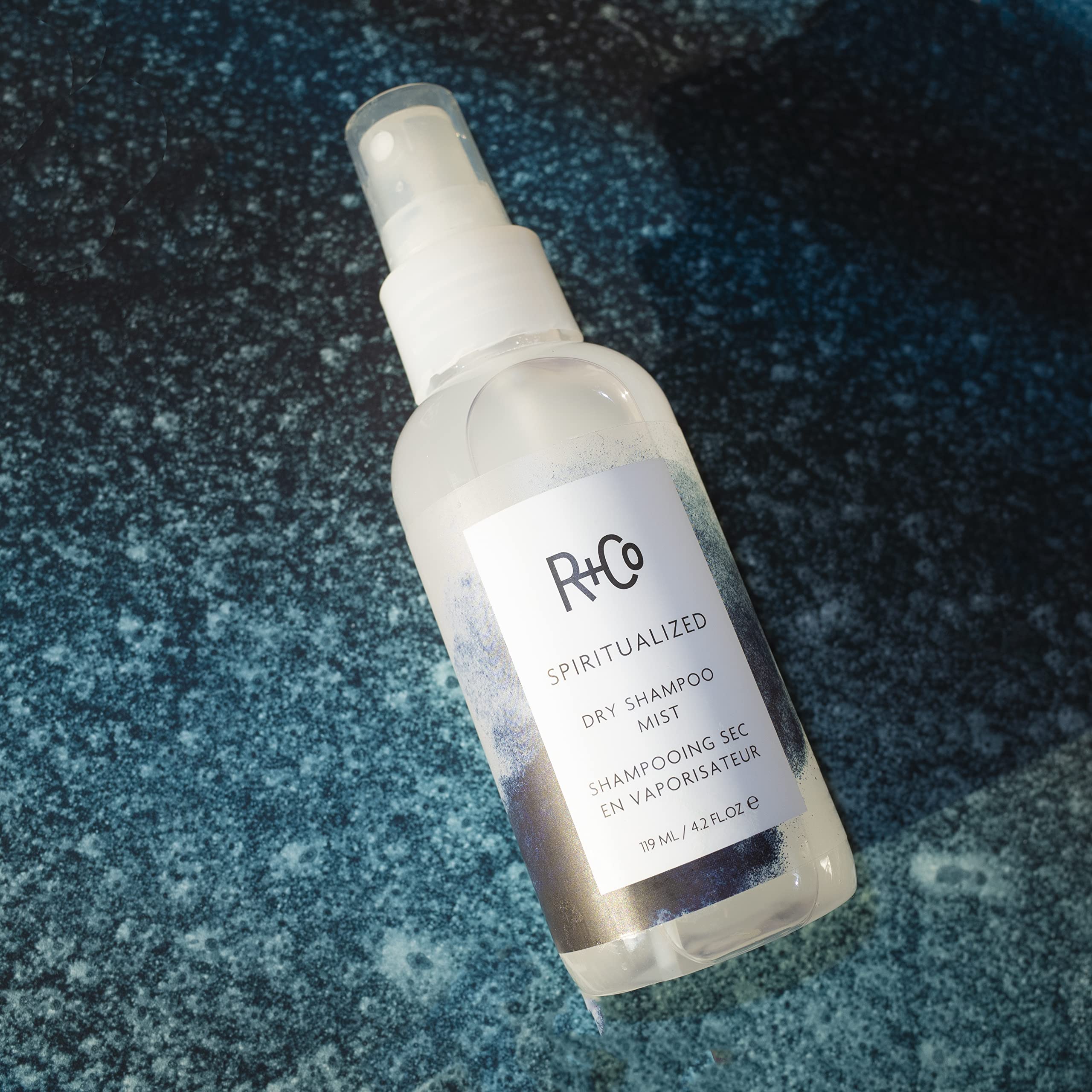 R+Co Spiritualized Travel Dry Shampoo Mist | Cleanses + Refreshes, Residue-Free Dry Shampoo | Vegan + Cruelty-Free | 1.7 Oz