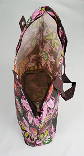 Fab Girl Foldable Tote Bags – Eco-Friendly Shoulder Tote – Reusable Tote Bag or Mom Bag – Multifunctional Utility Tote – Ideal Gift Tote Bag - Nancy - Believed Multicolored Tote Bag, 16x15”