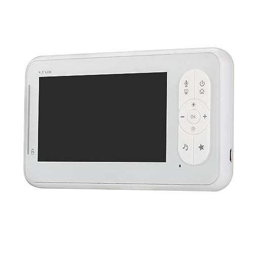 Aoutecen Baby Monitor Camera, Video Baby Monitor 2 Way Talk ABS for Gift (US Plug 110V)