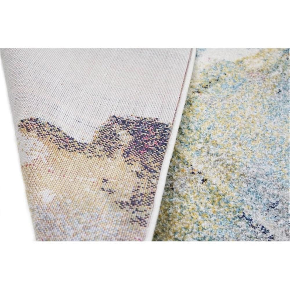 Bashian Everek Neda 7'6" x 9'6" Area Rug in Ivory and Blue