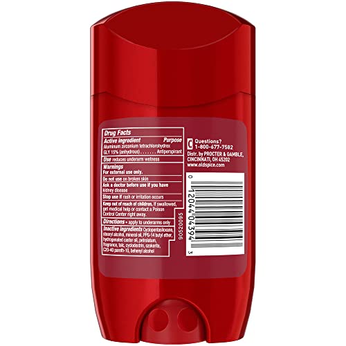 Old Spice Sweat Defense Anti-perspirant Deodorant for Men, 48 Hour, Clean Slate, 2.6 oz, 1.950 Lb
