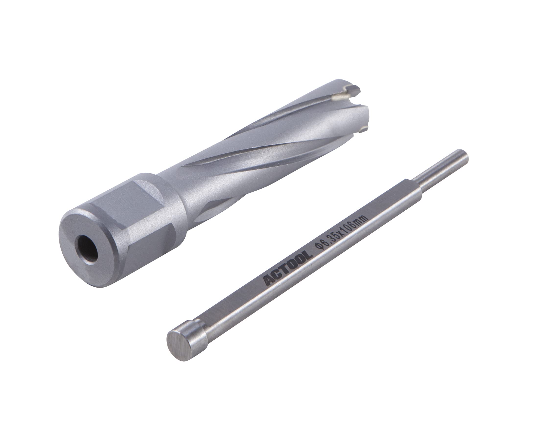ACTOOL 5/8'' Diameter x 2'' Depth of Cut Carbide Tipped TCT ANNULAR Cutter with 3/4'' Weldon Shank