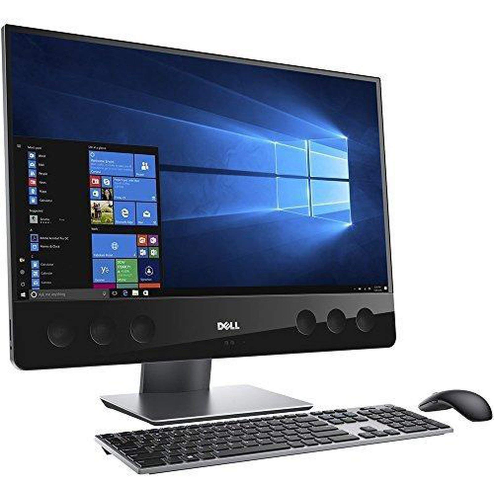 Dell XPS7760 27" Ultra HD 4k TouchScreen All-In-One PC, (7th Gen Core i7 (up to 3.60 GHz), 16GB, 2TB HDD + 32GB SSD, AMD Radeon RX-570 Graphics, Black.