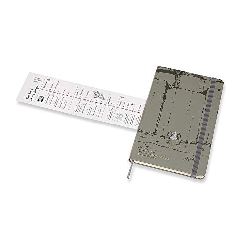 Moleskine Limited Edition Lord Of The Rings Notebook, Hard Cover, Large (5" x 8.25") Ruled/Lined, Black, 240 Pages