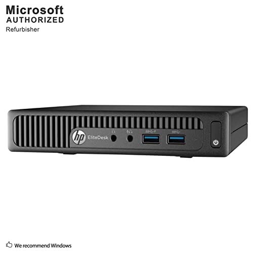 HP EliteDesk 705 G3 - Mini Desktop - A10 PRO-8770E 2.8 GHz - 8 GB - 128 GB SSD 1GG27US#ABA (Renewed)