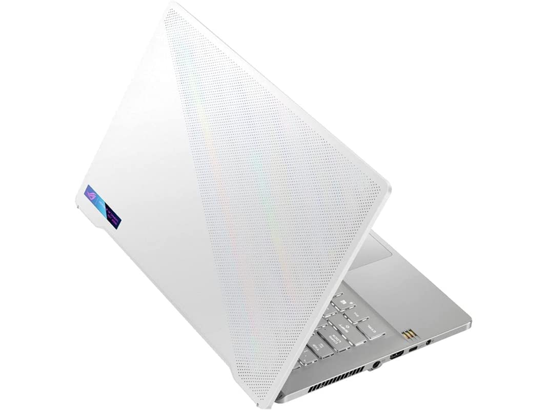 ASUS ROG Zephyrus 14" FHD 144Hz Gaming Laptop, AMD Ryzen 7-5800HS Processor, 24GB RAM, 2TB PCIe SSD, Backlit Keyboard, NVIDIA GeForce RTX 3060 Graphics, Windows 11, White, 32GB USB Card