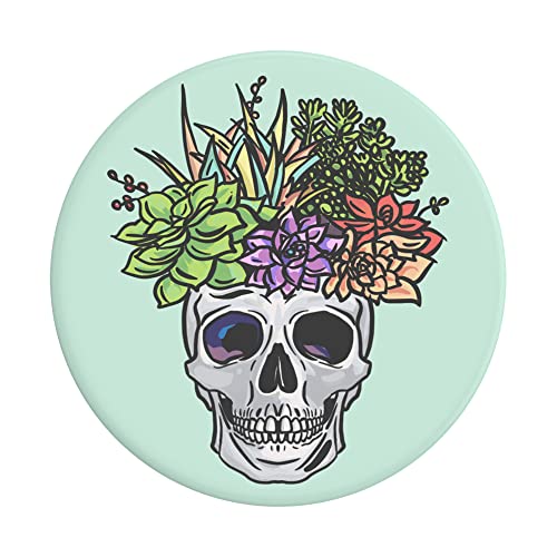 PopSockets Phone Grip with Expanding Kickstand, PopSockets for Phone - Succulent Headspace
