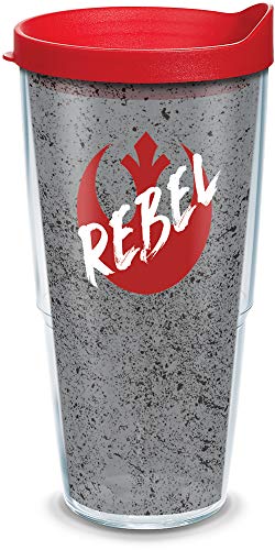 Tervis Made in USA Double Walled Star Wars Insulated Tumbler Cup Keeps Drinks Cold & Hot, 24oz, Rebels
