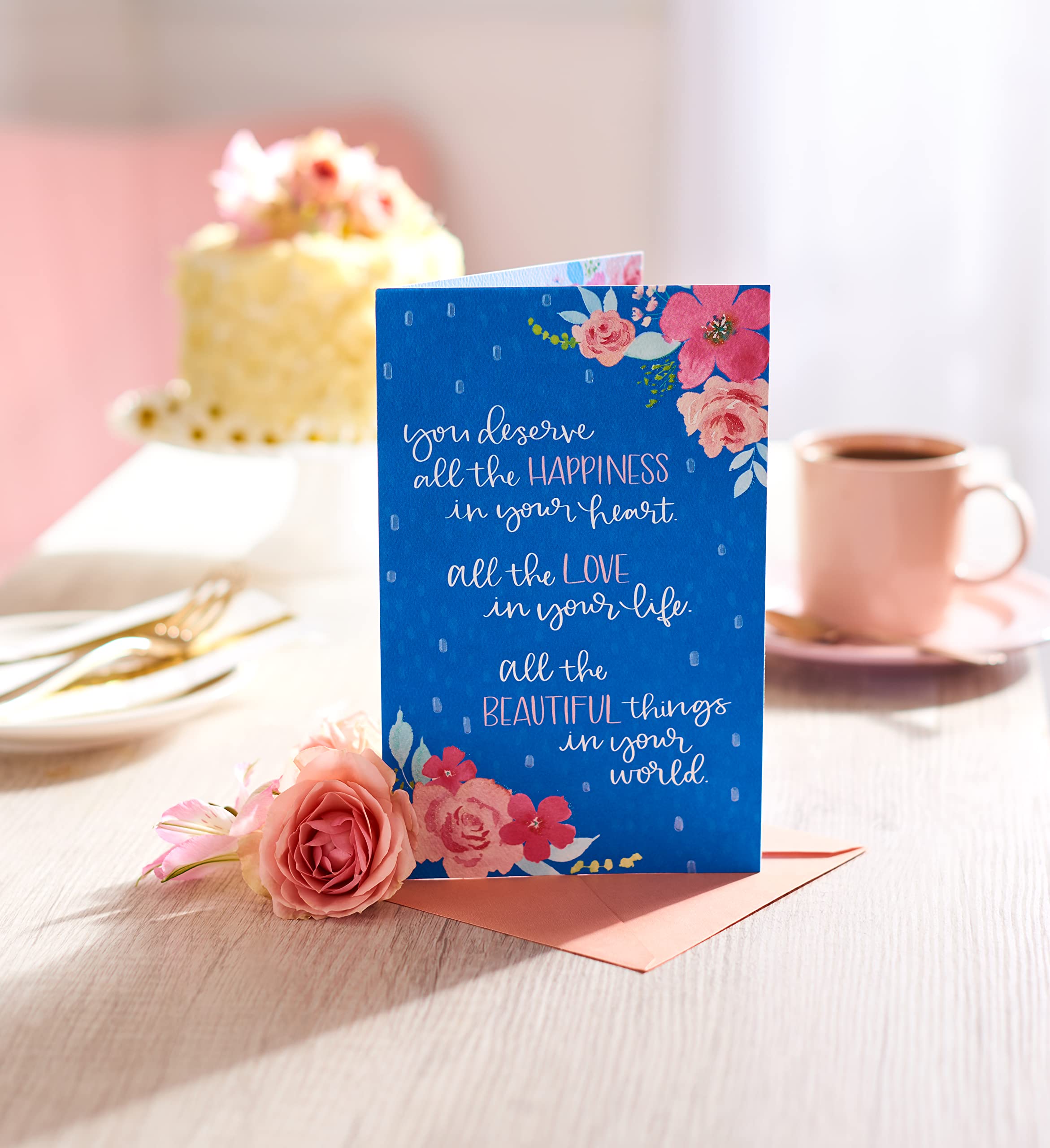 American Greetings Birthday Card for Sister (Celebrated and Loved)