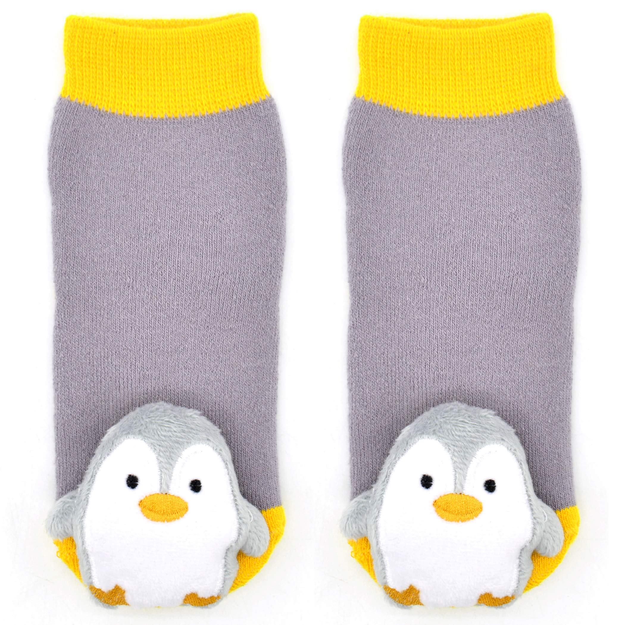 Piero Liventi Penguin Boogie Toes Rattle Sock, 1 Pair (1-2Y)
