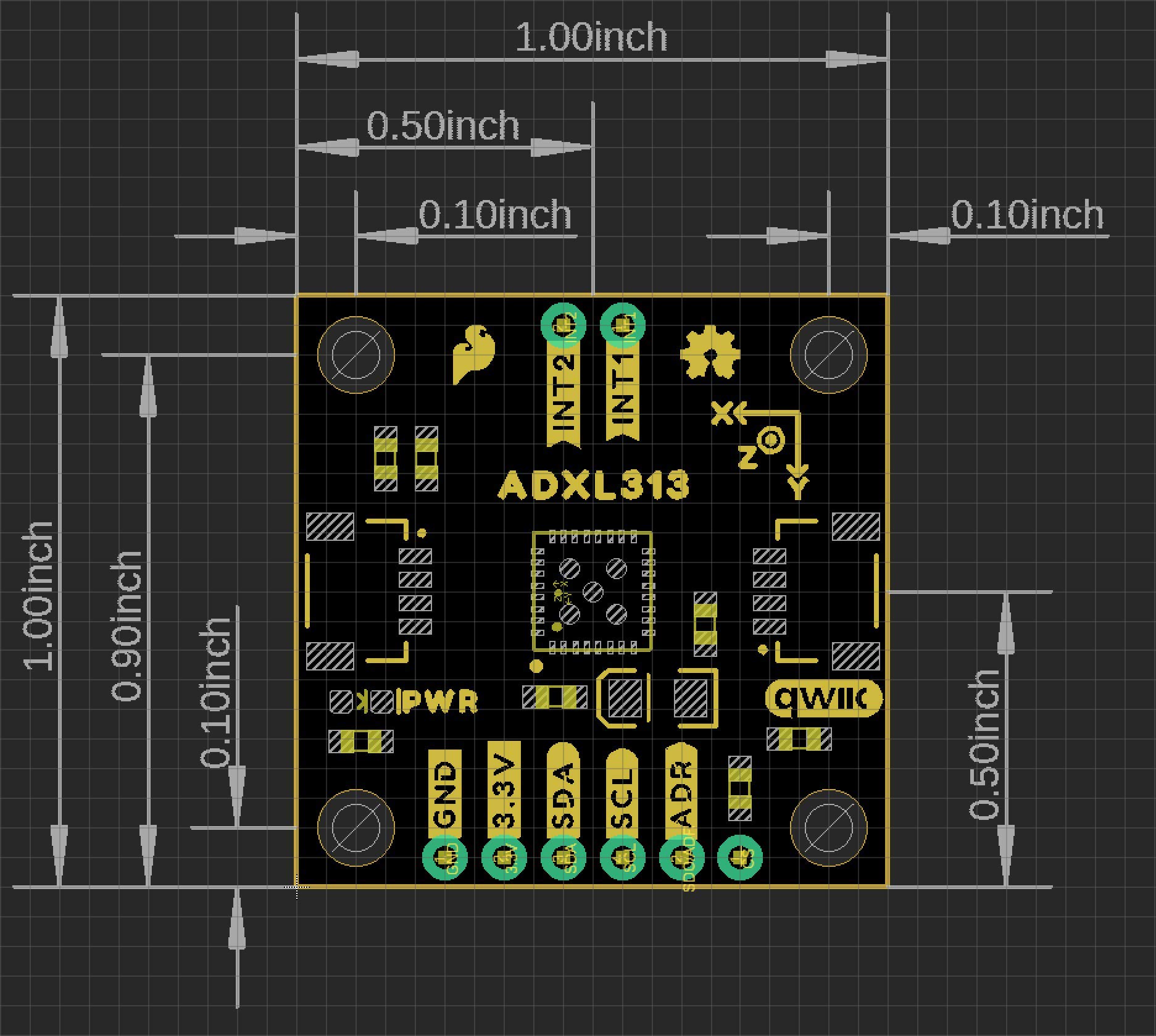 SparkFun Triple Axis Digital Accelerometer Breakout - ADXL313 (Qwiic) - Low Cost Low Power Up to 13-bit resolution-3-axis Accelerometer w/a 32-Level FIFO Stack Capable of Measuring up to ±4g