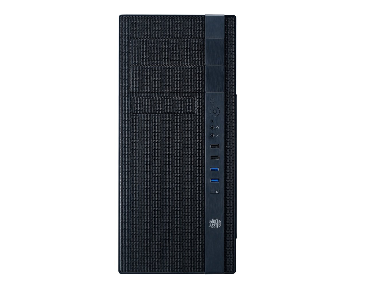 Cooler Master N400 - Mid Tower Computer Case with ATX Motherboard Support, Multiple 240mm Radiator Support, and Ventilated Front Panel